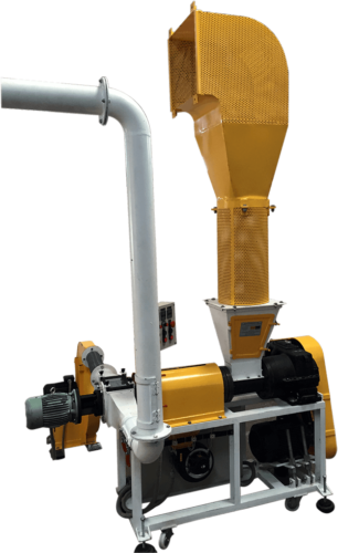 Edge Trim Mini Extruder - Dollplast machinery Inc.